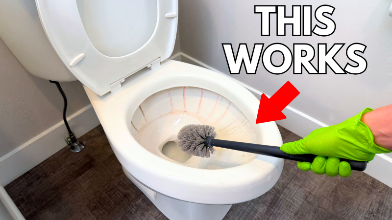 The Best Way to Clean Your Toilet! - Clean That Up